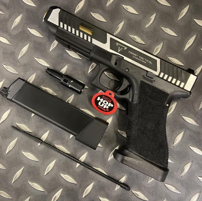 金鐘 Bell TTI G34 JOHN WICK 瓦斯手槍 雙色版 附槍盒 24RST-BEL7 18554