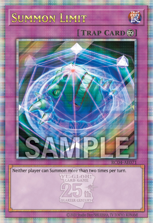 RC04-AE071 Summon Limit