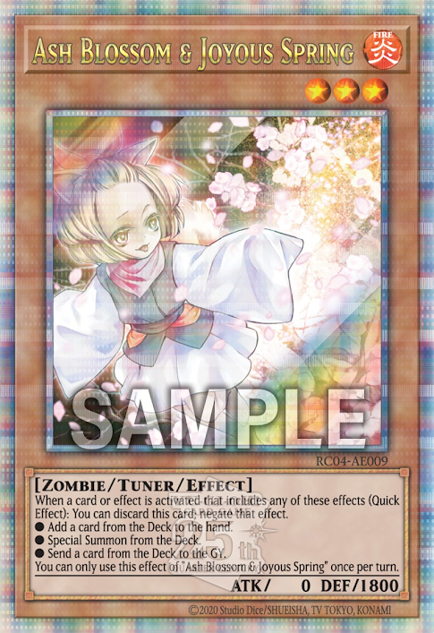 RC04-AE009 Ash Blossom & Joyous Spring