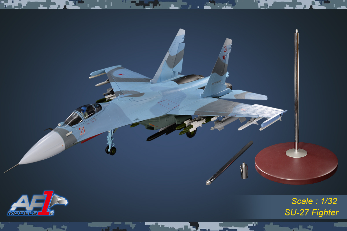 AF1 Model 1/32 Su-27 Fighter 蘇-27戰鬥機