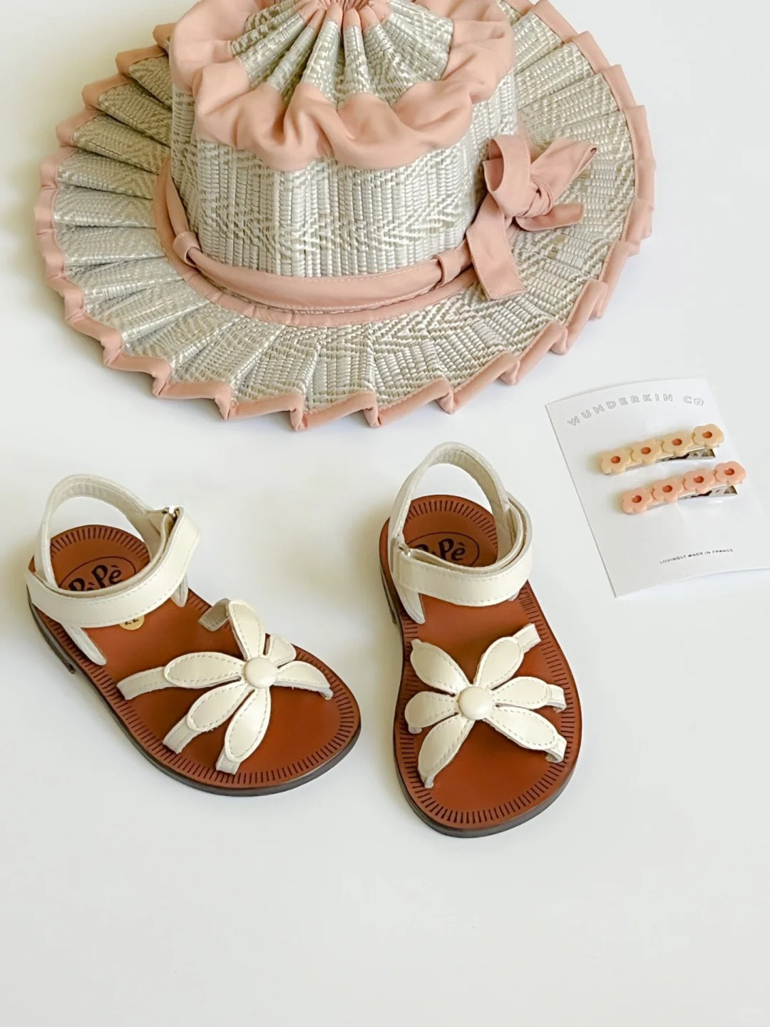 尾款 - Pèpè Children Shoes - Giulia (Cream)