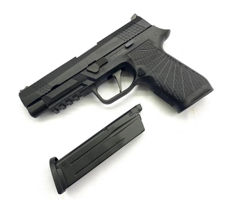 WE P320 M17 F17 V2 版本 GBB 瓦斯手槍 黑 23613