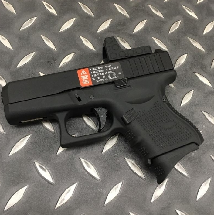 WE 模型內紅點 黑色 G27 B版 GEN4 瓦斯手槍 GBB 偽 RMR 快瞄 M16956