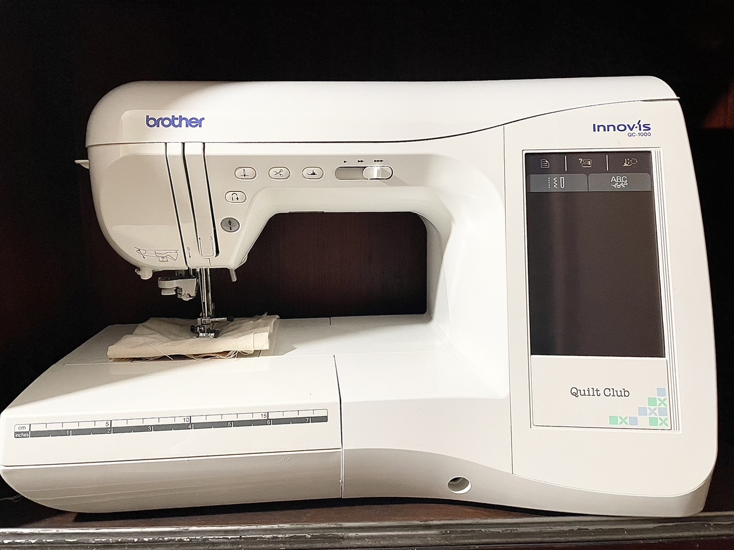 brother QC-1000 高階拼布機 整新已保養