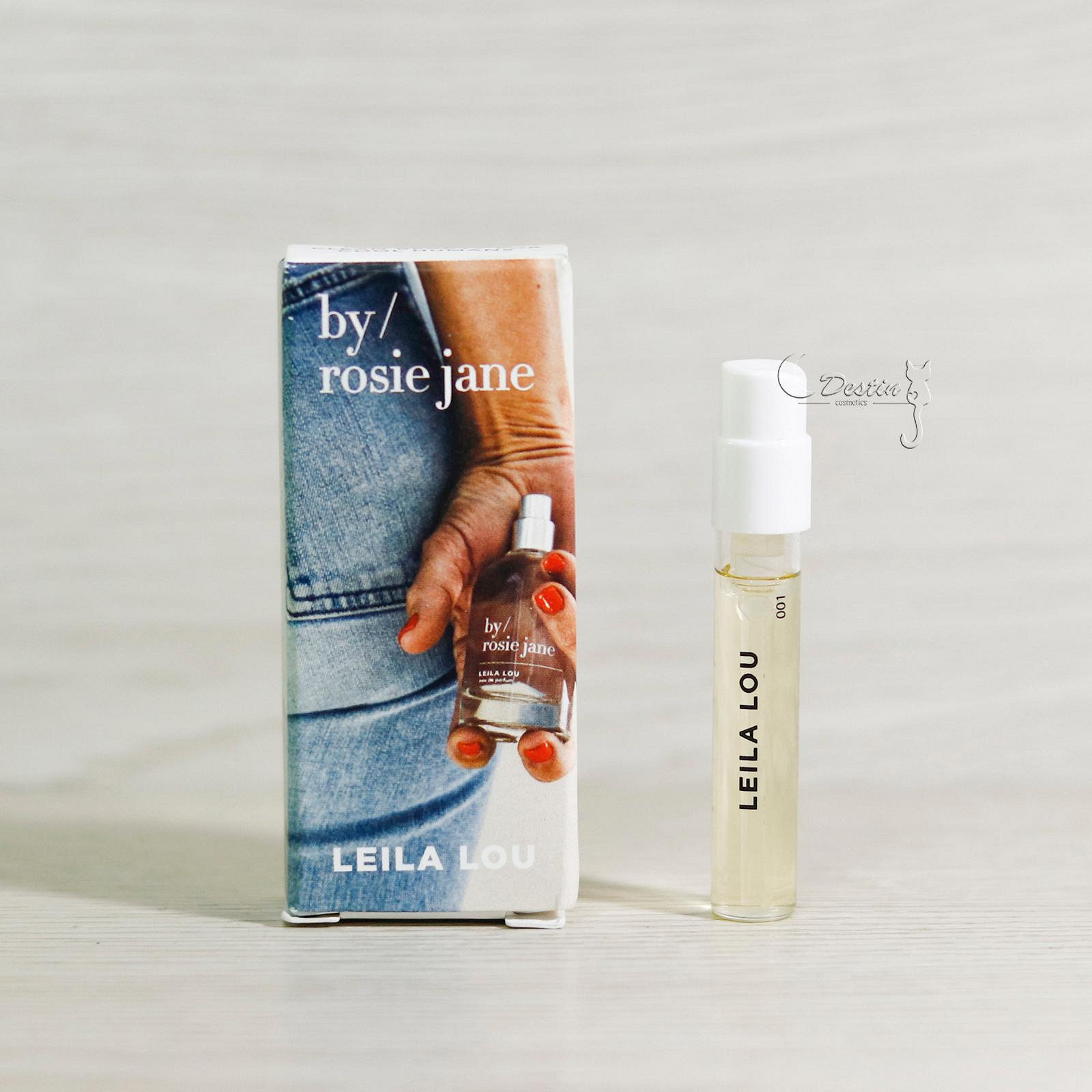 By Rosie Jane LEILA LOU 中性淡香精 1.5mL 可噴式 試管香水 全新 現貨
