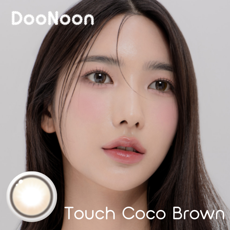 【monthly】doonoon Touch Coco Brown｜每月即棄 1盒2片