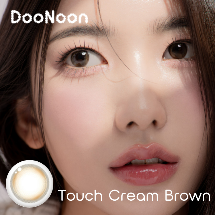 【monthly】doonoon Touch Cream Brown｜每月即棄 1盒2片
