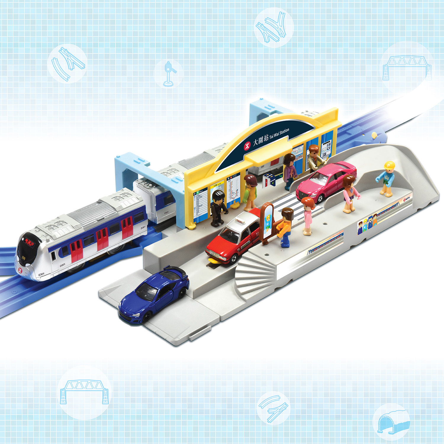 Tomica train store