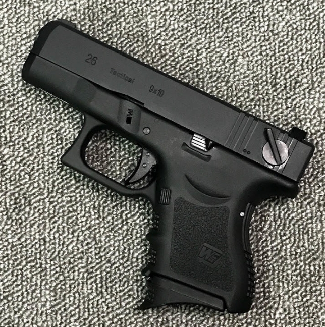 WE G26 A版 瓦斯手槍 GEN3 黑色 12896