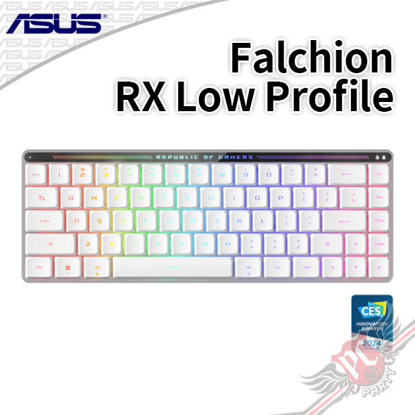 PC PARTY 華碩 ASUS ROG Falchion RX 無線三模電競鍵盤