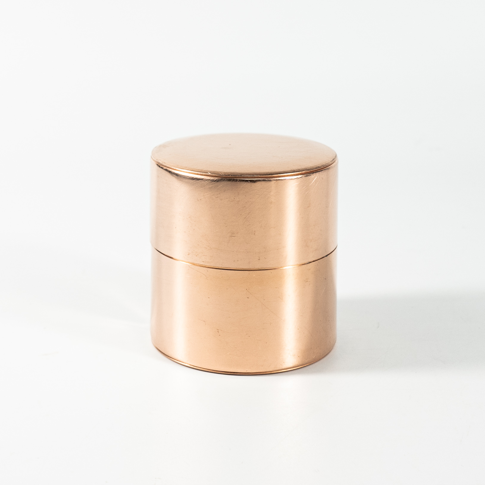 Cylindrical Copper Can