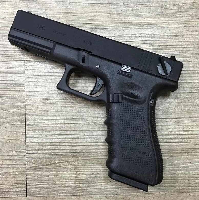 WE G18 G18C B版 瓦斯短槍 黑色 全自動 半自動 連發 單發 11221