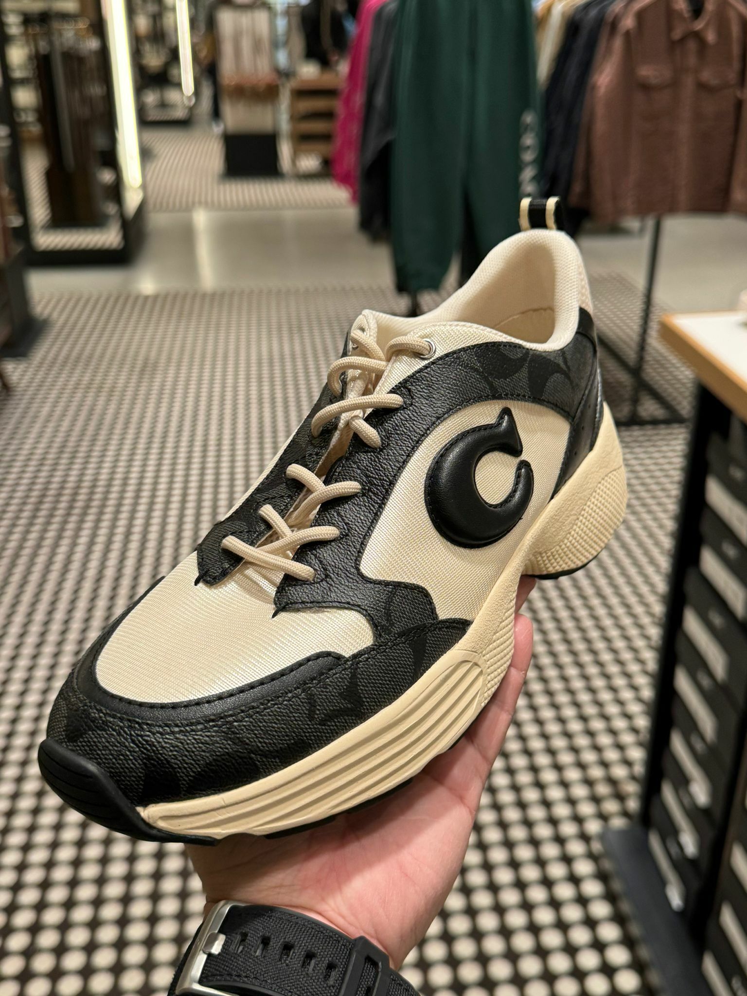 Coach C275 Tech Runner In Signature Canvas