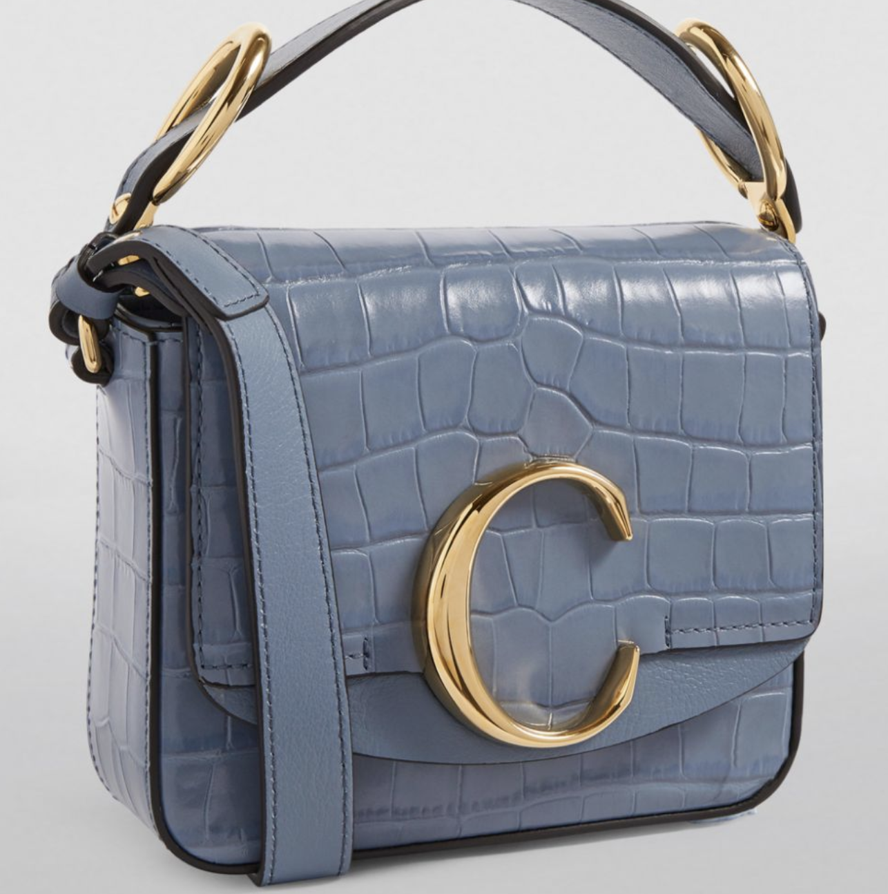 香港現貨 Chloe Mini C ash blue