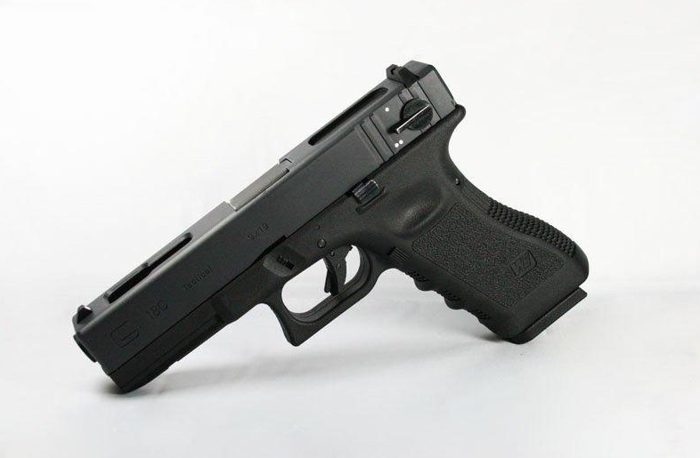 WE G18 G18C A版 瓦斯短槍 黑色 10112