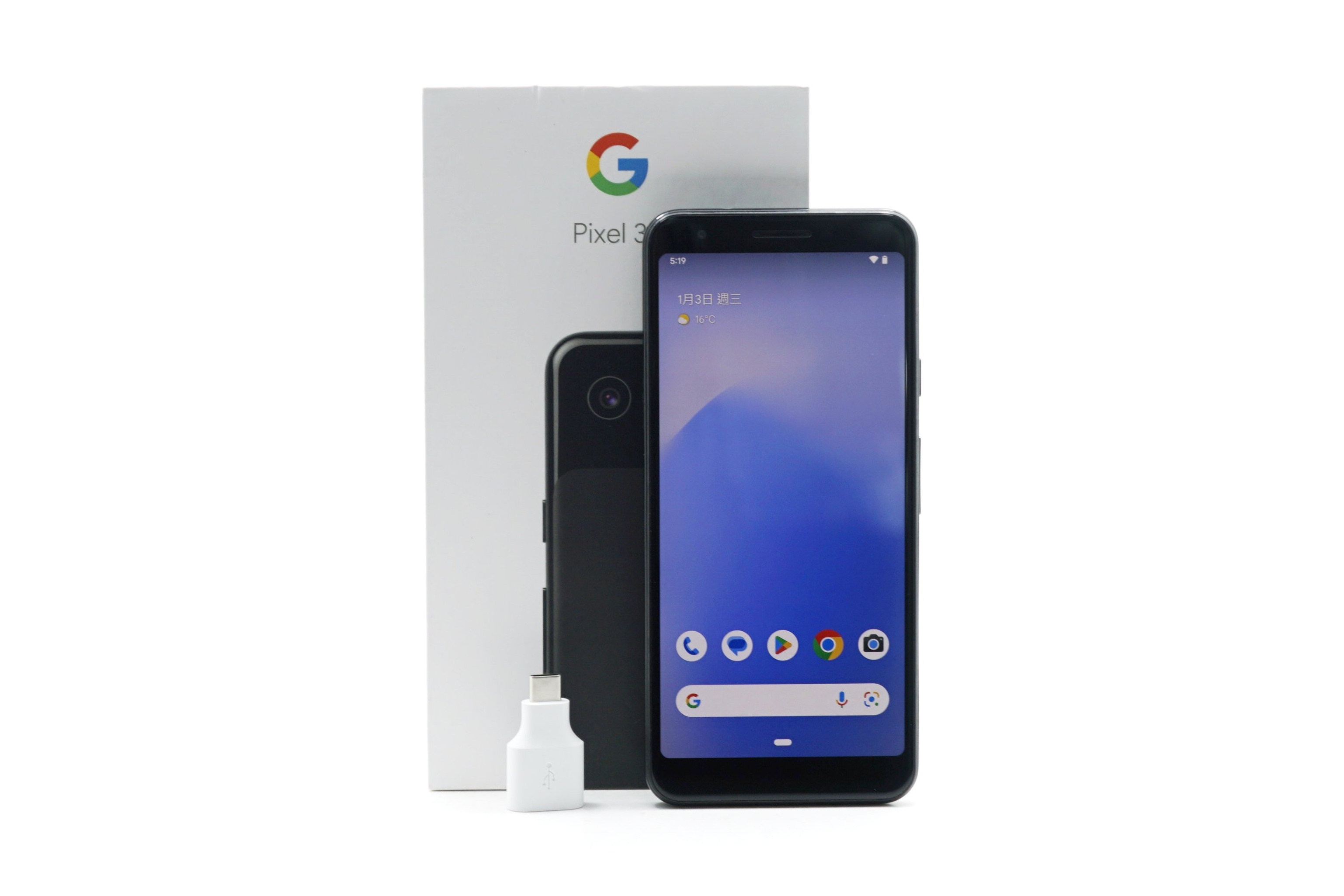 Google Pixel 3a G020F 黑 4+64G 二手 5.6吋 手機 #85200
