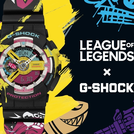 BEETLE 卡西歐 CASIO G-SHOCK LOL LEAGUE OF LEGENDS GA110L-1
