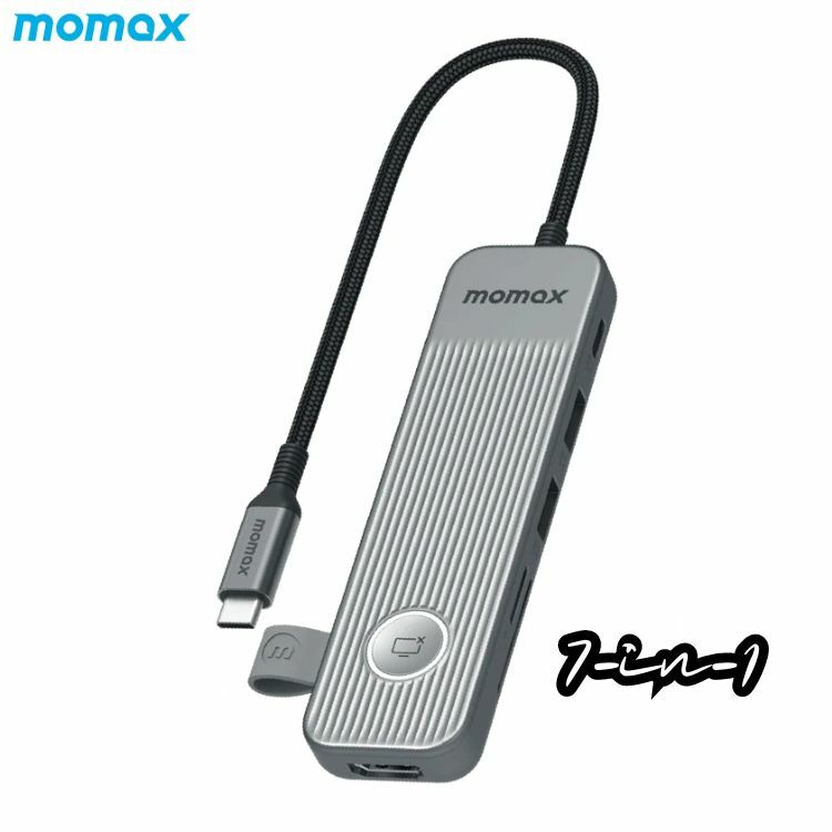 Momax ONELINK 7-合-1 USB-C Hub (DH17) #香港行貨