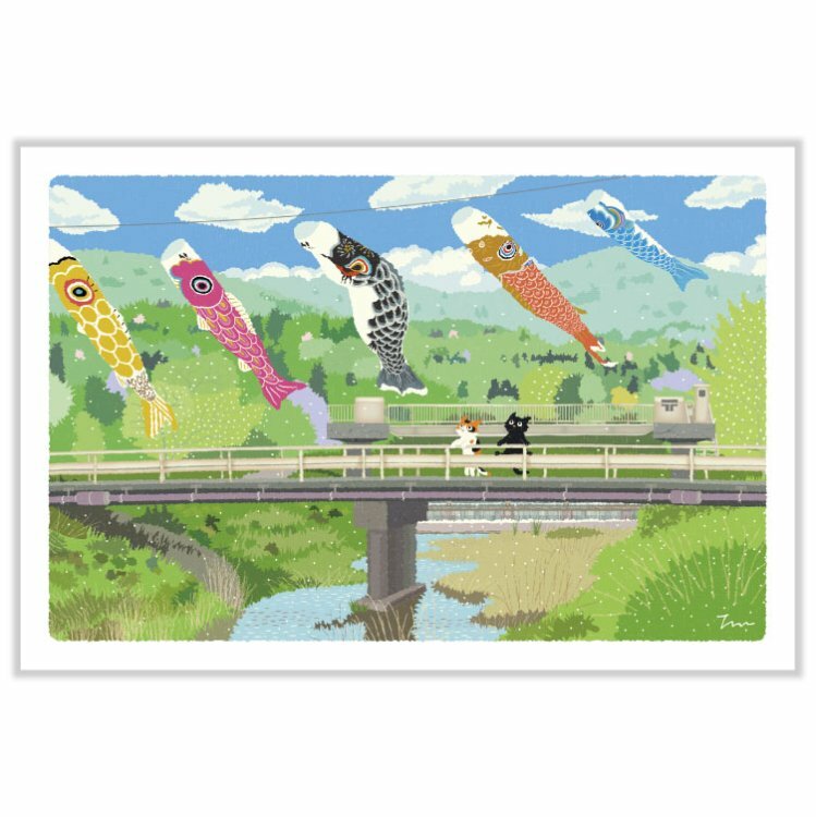 ACTIVE CORPORATION｜旅貓明信片 空の魚