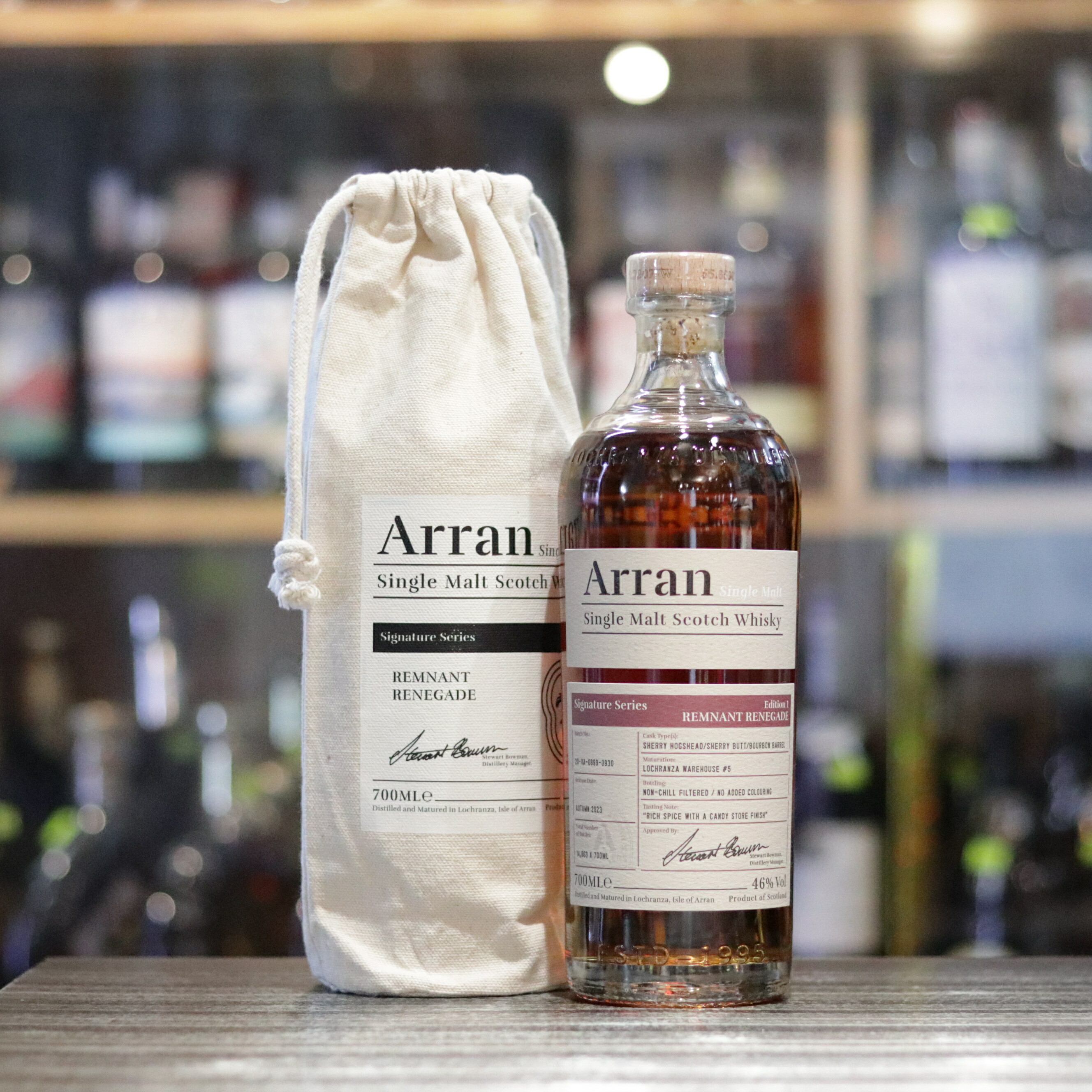 Arran Remnant Renegade Edition 1 - 70cl/46%