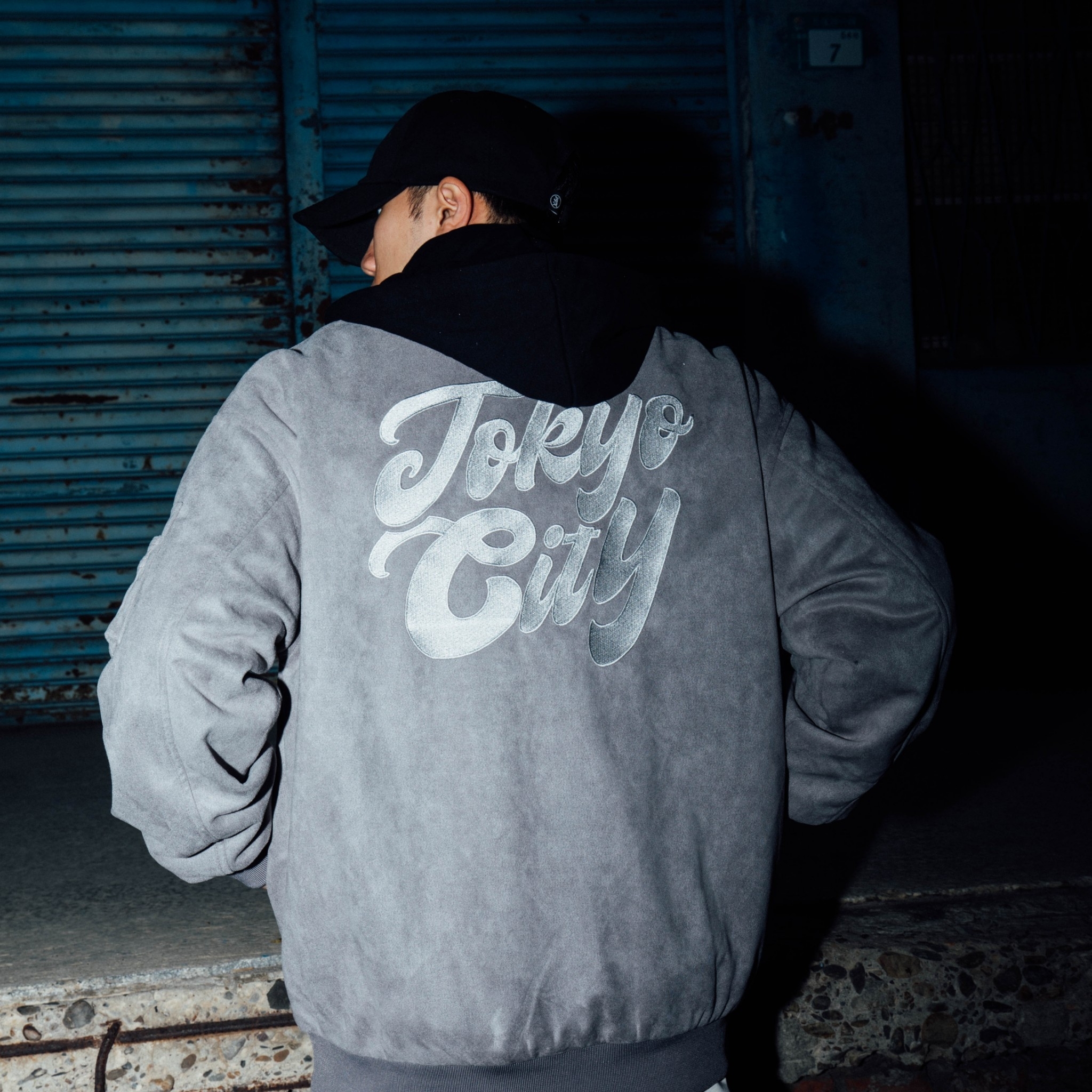 XCTRL 東京連帽飛行外套-灰