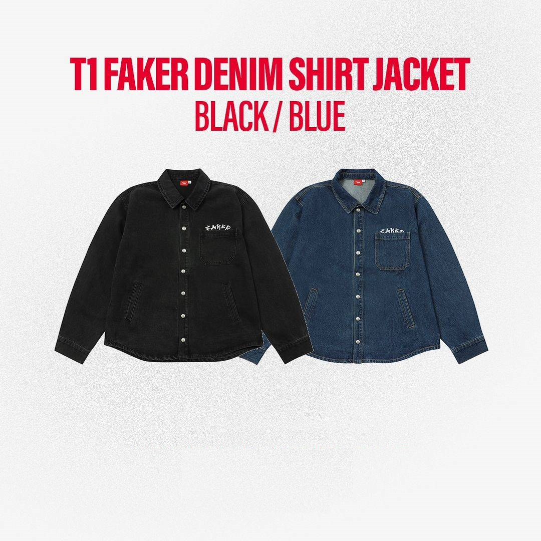 Faker Denim Shirt Jacket 牛仔外套 (2色)