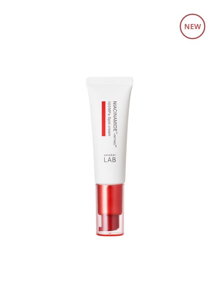 日本UNLABLE LAB Niacinamide+Retinol Spot Cream 超高壓滲透煙酰胺＋視
