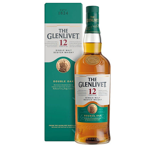 The Glenlivet Double Oak 12 Year Old Single Malt Scotch
