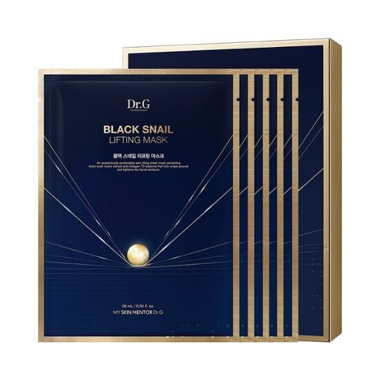 Dr.G Black Snail Lifting Mask [5PCS]