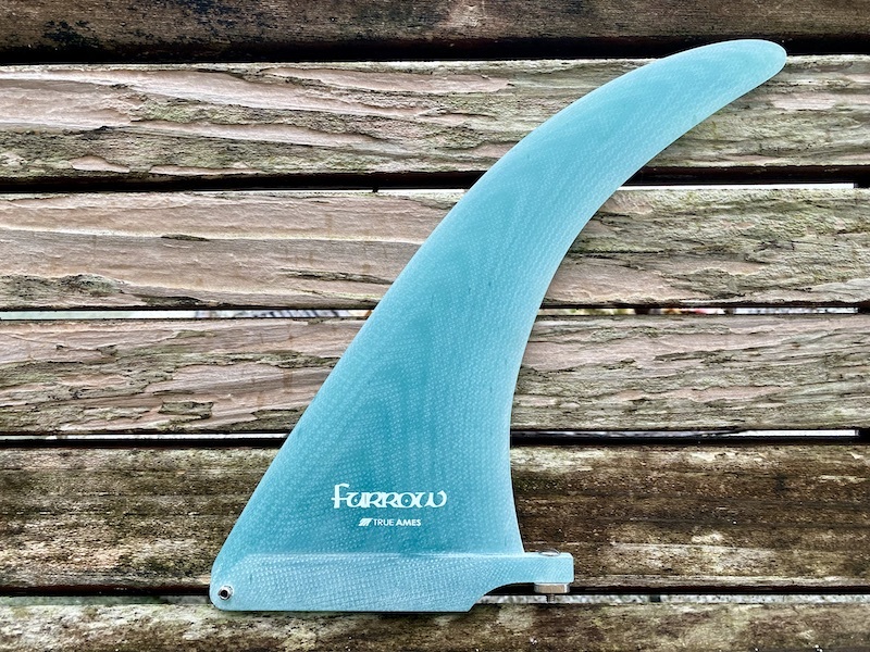True Ames Furrow Labyrinth Single Fin (Turquoise)