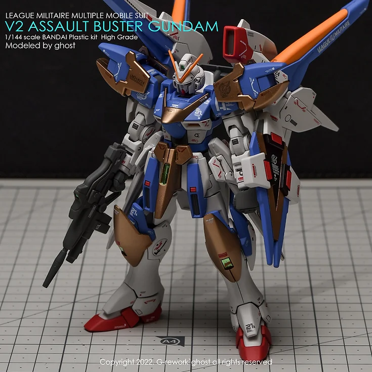 [HG] V2 ASSAULT BUSTER GUNDAM