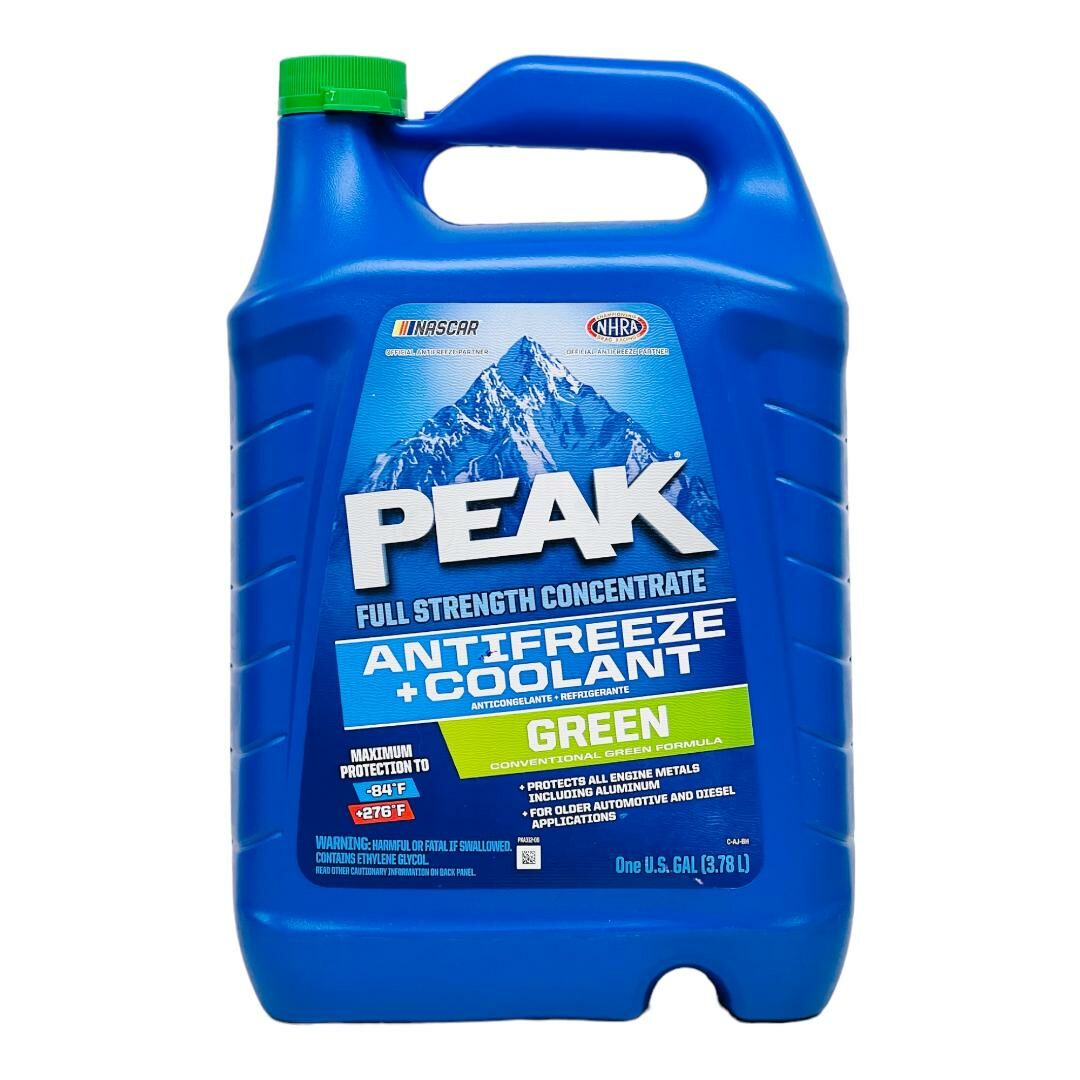 PEAK (Green) Antifreeze + Coolant Full Strength Concent