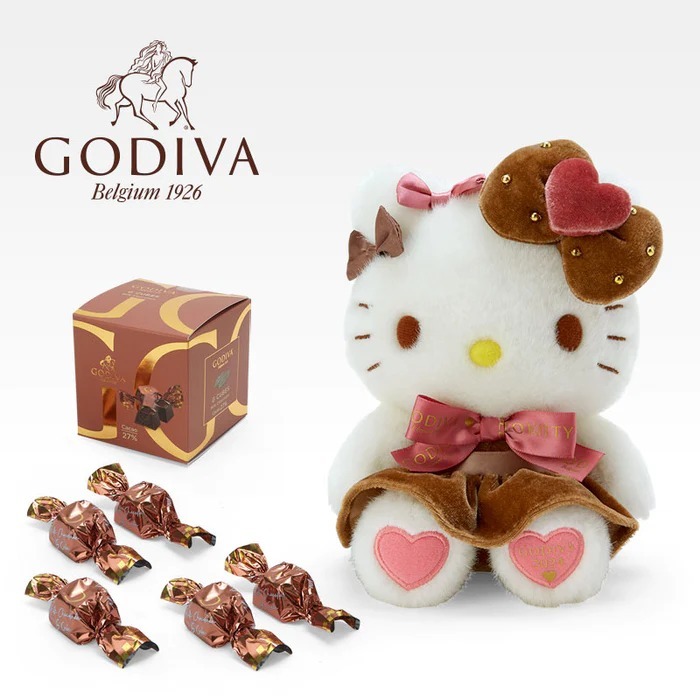 Sanrio Hello Kitty ドール&GODIVA 2024 (現貨)