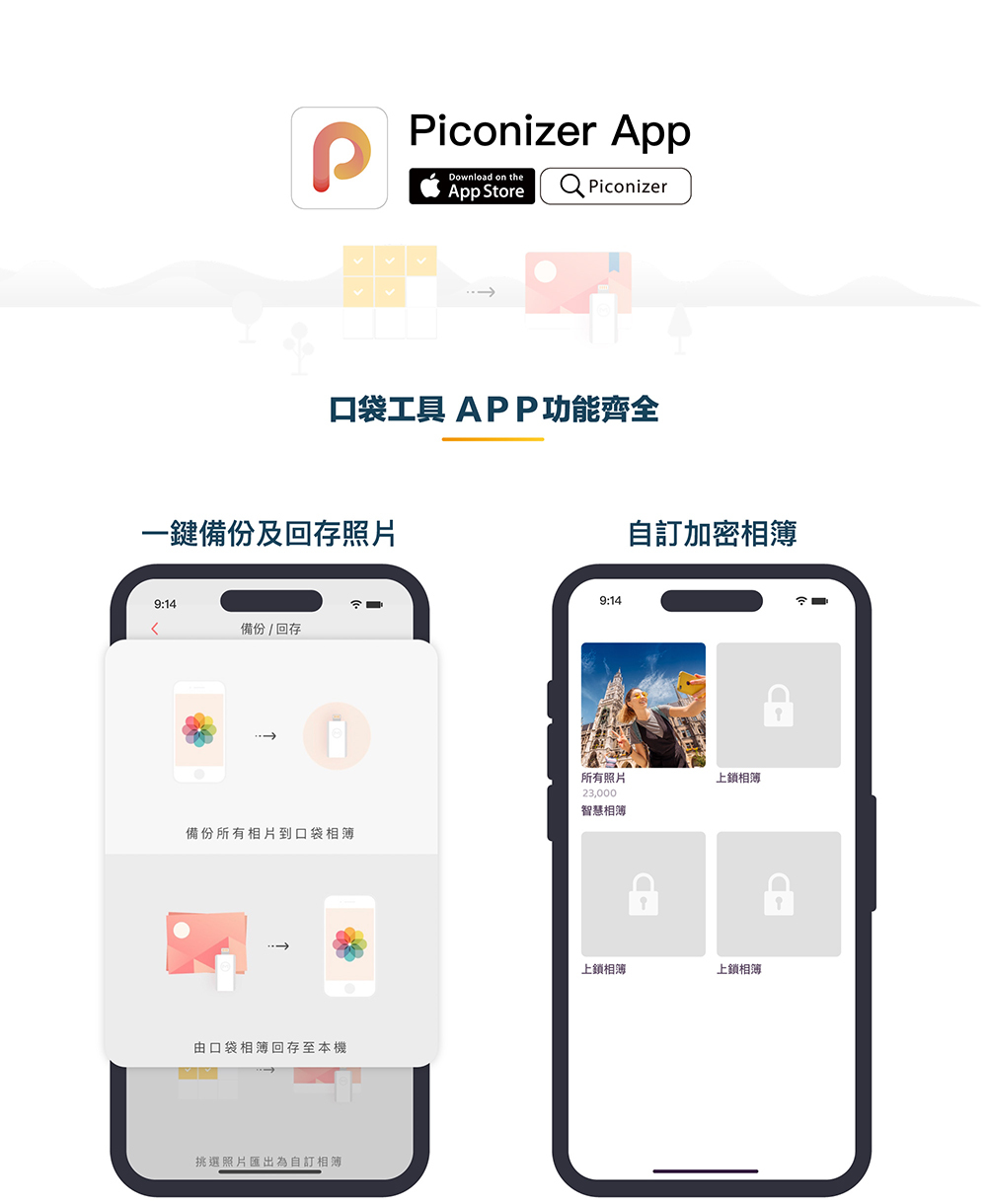 Maktar 口袋相簿 Piconizer 4S 512G 夜空綠 支援 USB 3 贈送保護套＆轉接頭