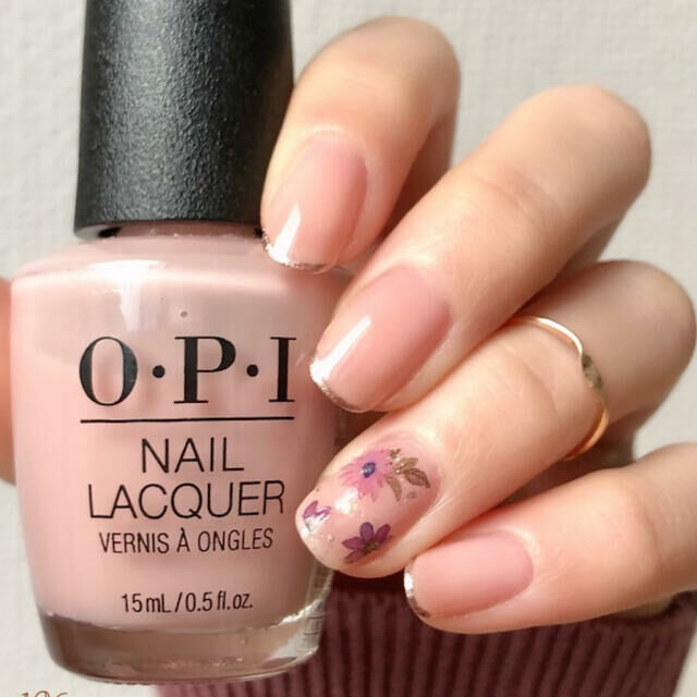 OPI NLSH4 polish Bare My Soul baby take a vow sh1