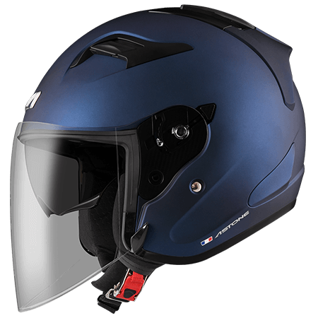 ASTONE DJS 平寶藍｜astone helmet 標準款 半罩 3/4罩 內墨鏡 安全帽