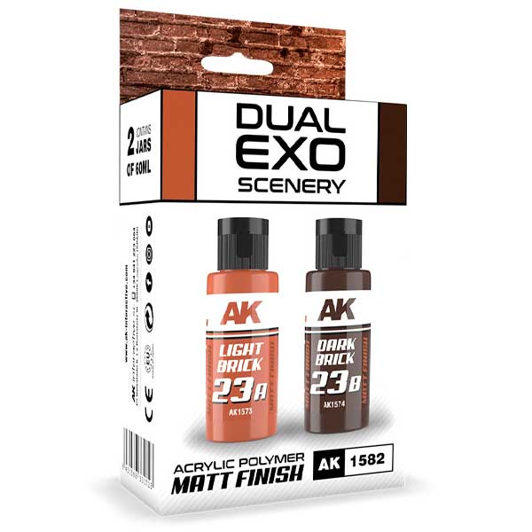 Dual Exo Set 23- 23A Light Brick & 23B Dark Brick