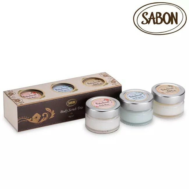 SABON 磨砂膏3件組 60gx3入