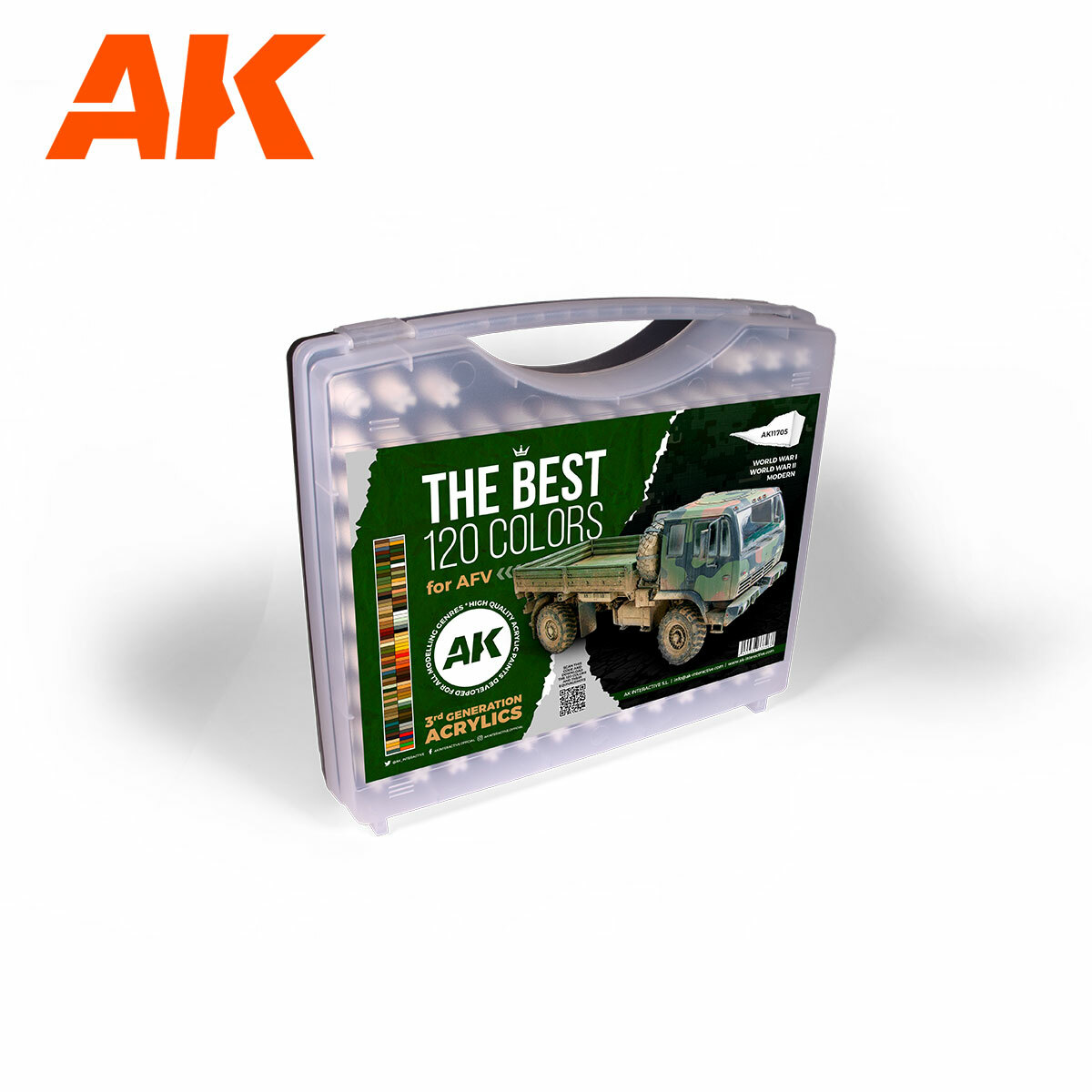 [預定]AK - THE BEST 120 COLORS FOR AFV