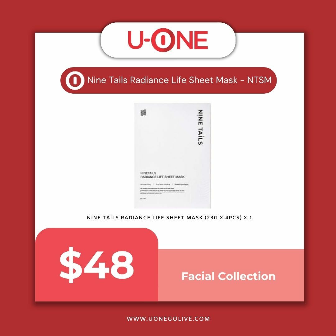 Nine Tails Radiance Life Sheet Mask - NTSM
