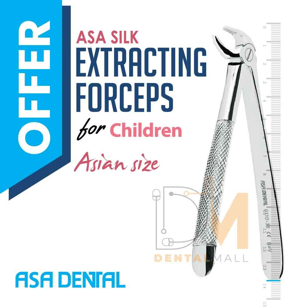 Extraction Forceps for Children, ASA Silk