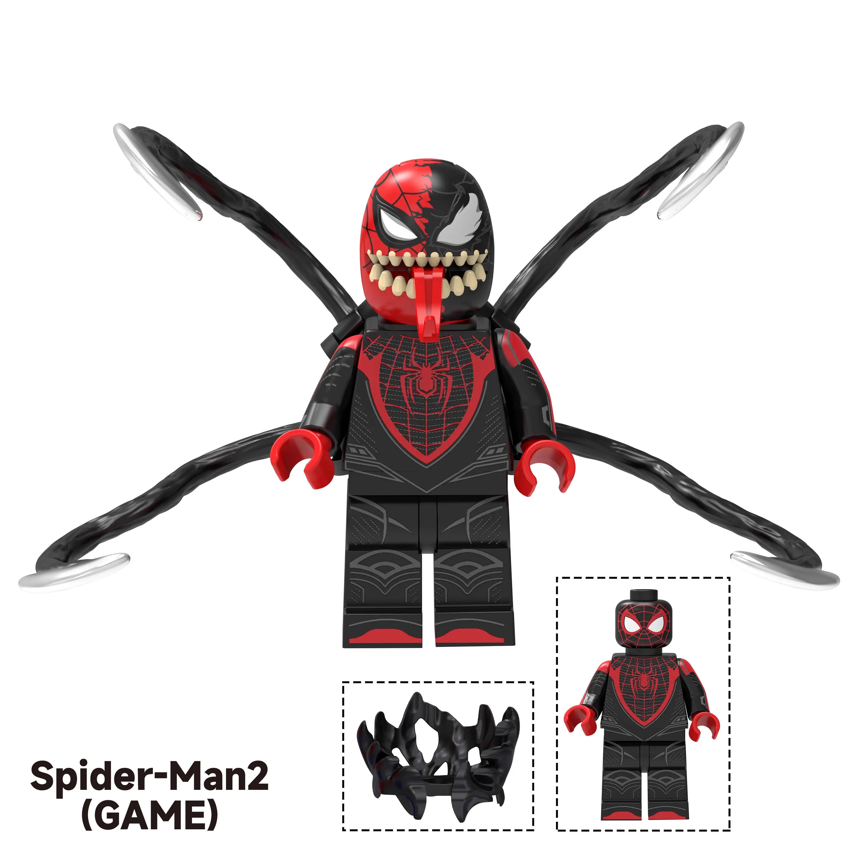 Spiderman Spider-Man Marvel Minifigs Fit Lego TV1027