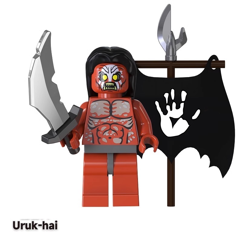 Uruk Hai Lord of the Rings Minifigs fit Lego TV5017