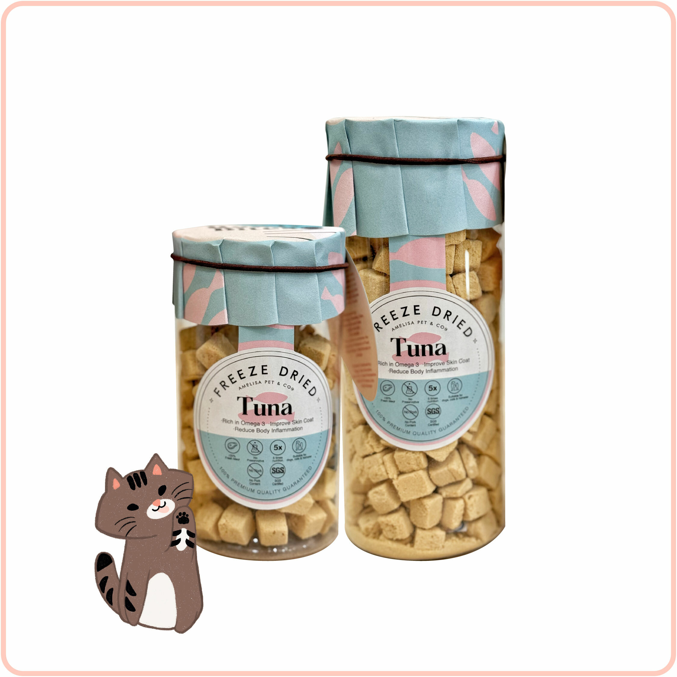AP&C Rawly Bites Freeze Dried | Tuna