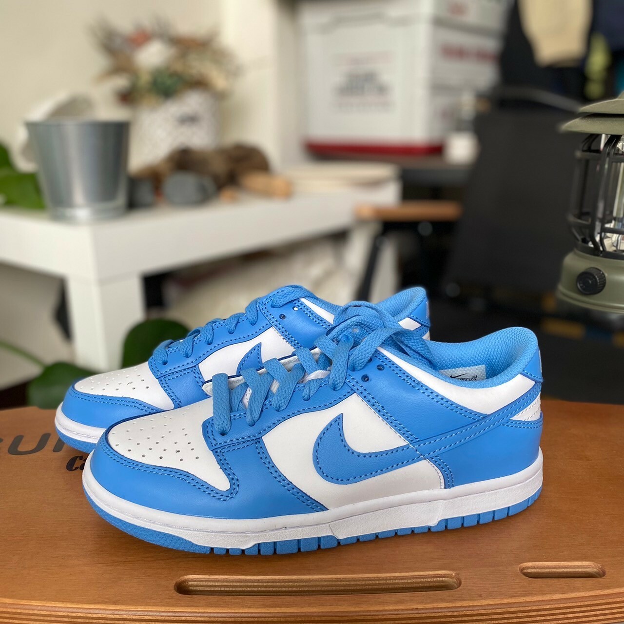 Nike Dunk Low (GS) 北卡藍 大學藍白 大童款 CW1590-103