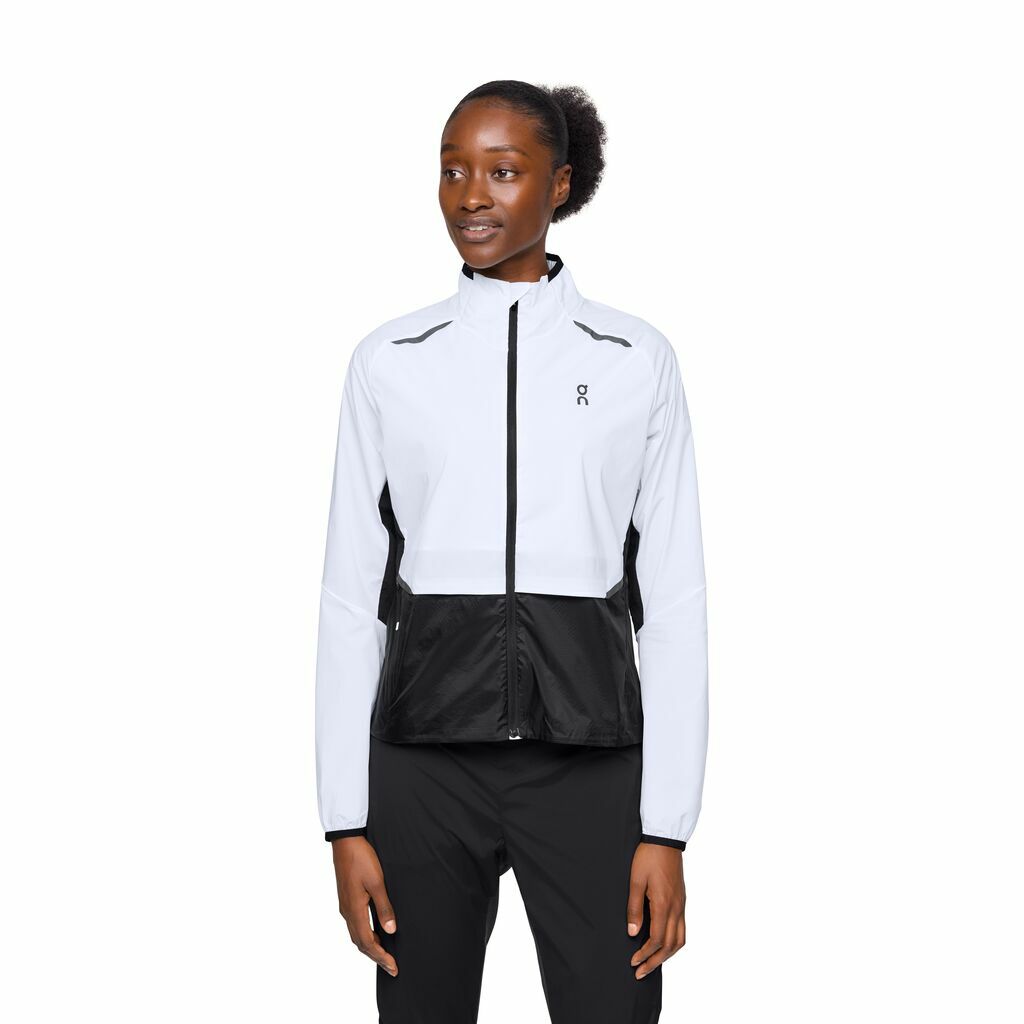 RUN | On Weather Jacket - White / Black (W) 女裝防水運動外套