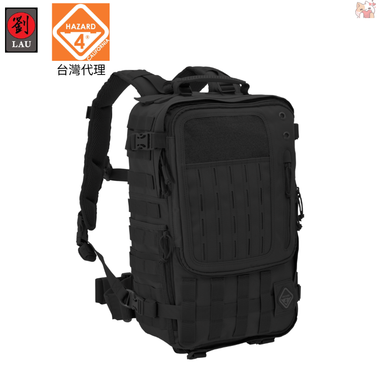 HAZARD 4 BKP-2NDF-BLK 戶外生存遊戲 戰術雙肩背包(黑)