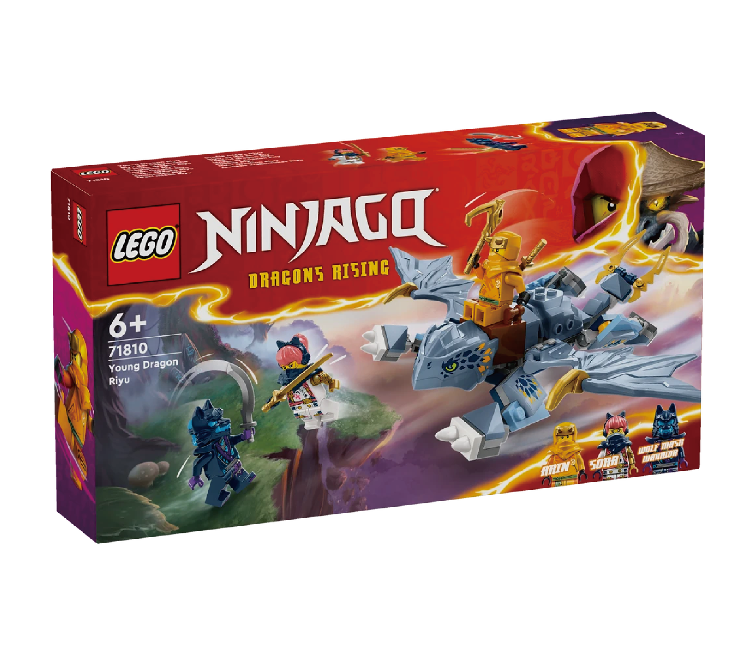 (預訂24年3月) LEGO 71810 NINJAGO : Young Dragon Riyu