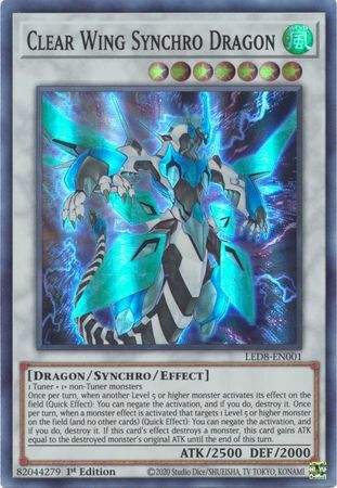 LED8-EN001 Clear Wing Synchro Dragon
