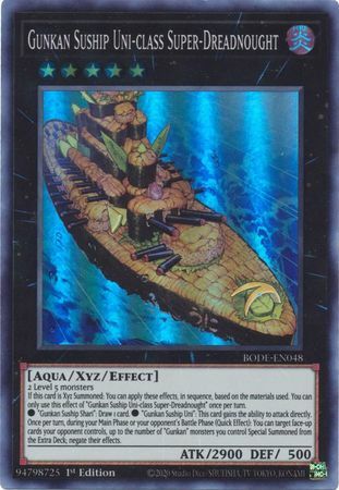 BODE-EN048 Gunkan Suship Uni-class Super-Dreadnought